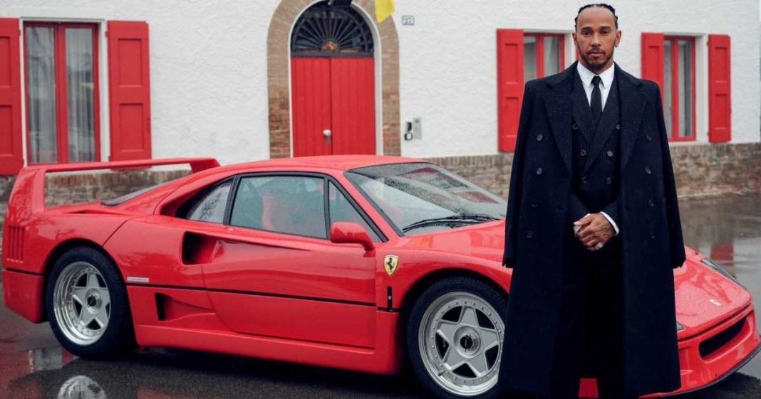 Lewis Hamilton quiere crear su propio Ferrari F40 y llamarlo “F44 ...