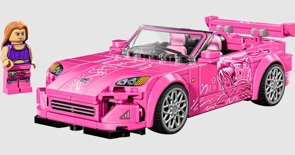 El Honda S2000 rosado de Rápido y Furioso 2 se transforma en un set de ...