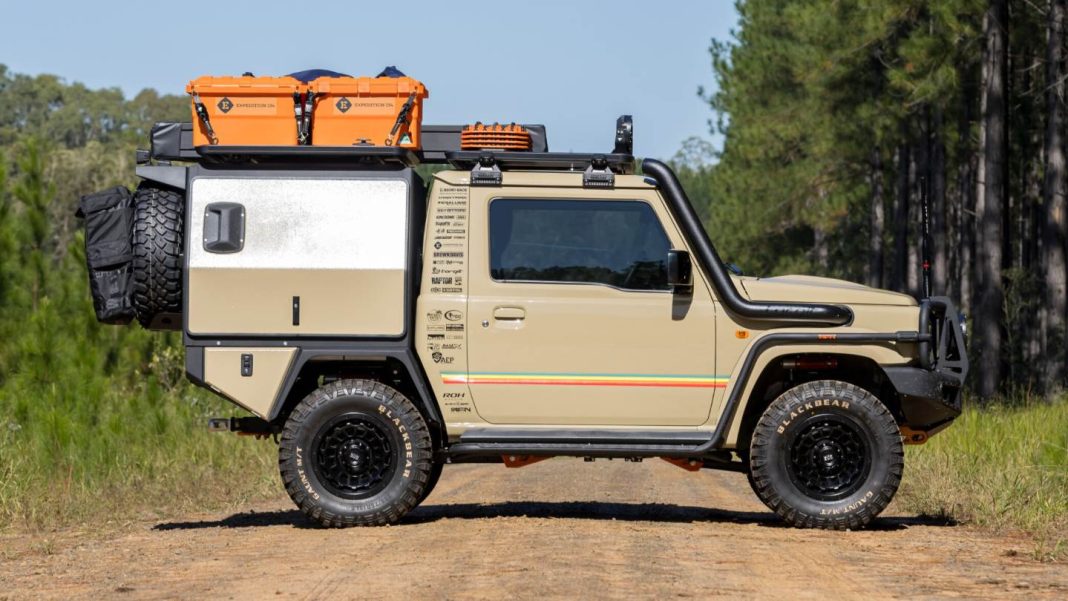 Así es Toyzuki, la fusión entre un Suzuki Jimny y una Toyota Land ...